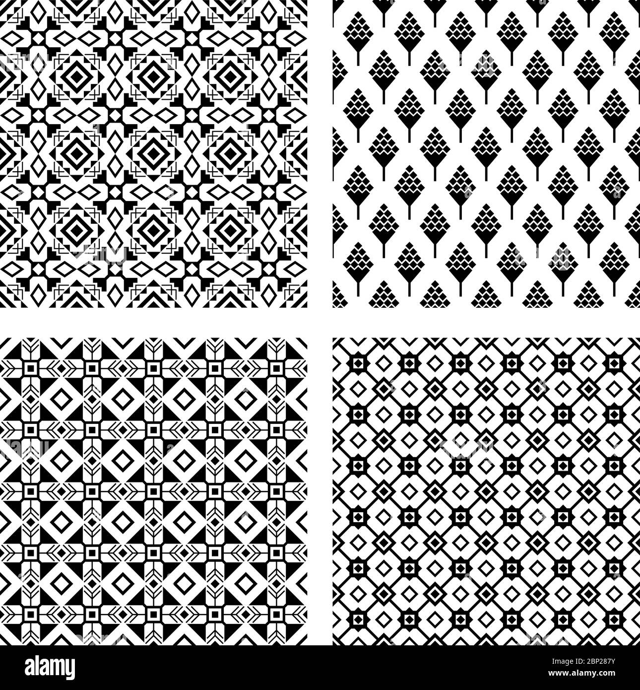 African native patterns Cut Out Stock Images & Pictures - Alamy