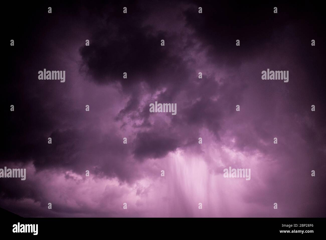 Storm at night Stock Photo - Alamy