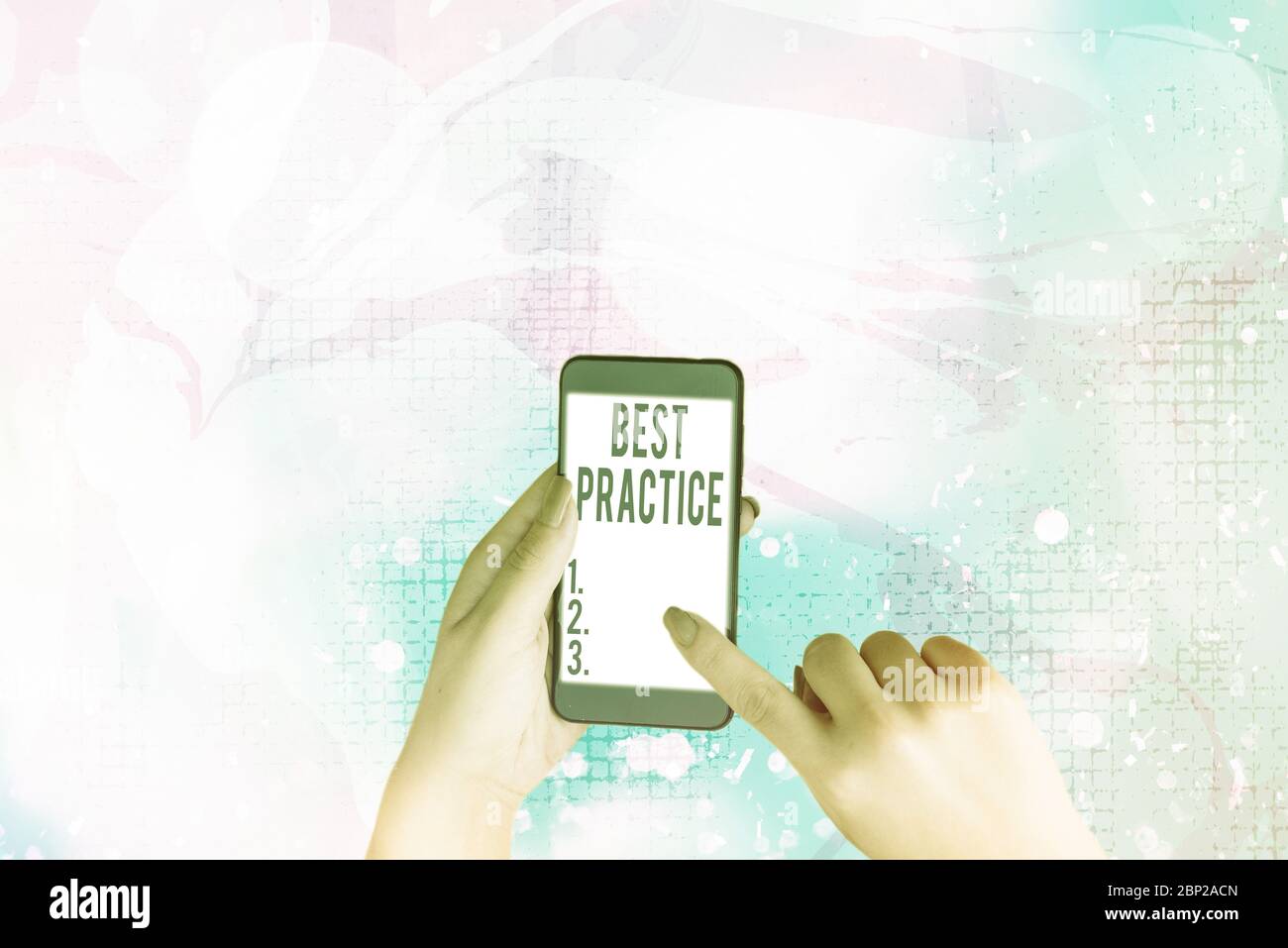 Text sign showing Best Practice. Business photo showcasing commercial ...