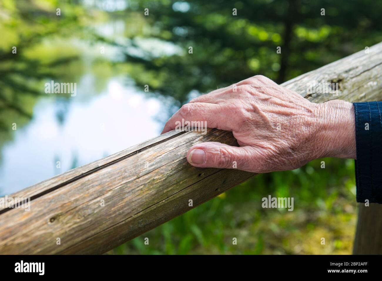 Hand railing close up hi-res stock photography and images - Alamy