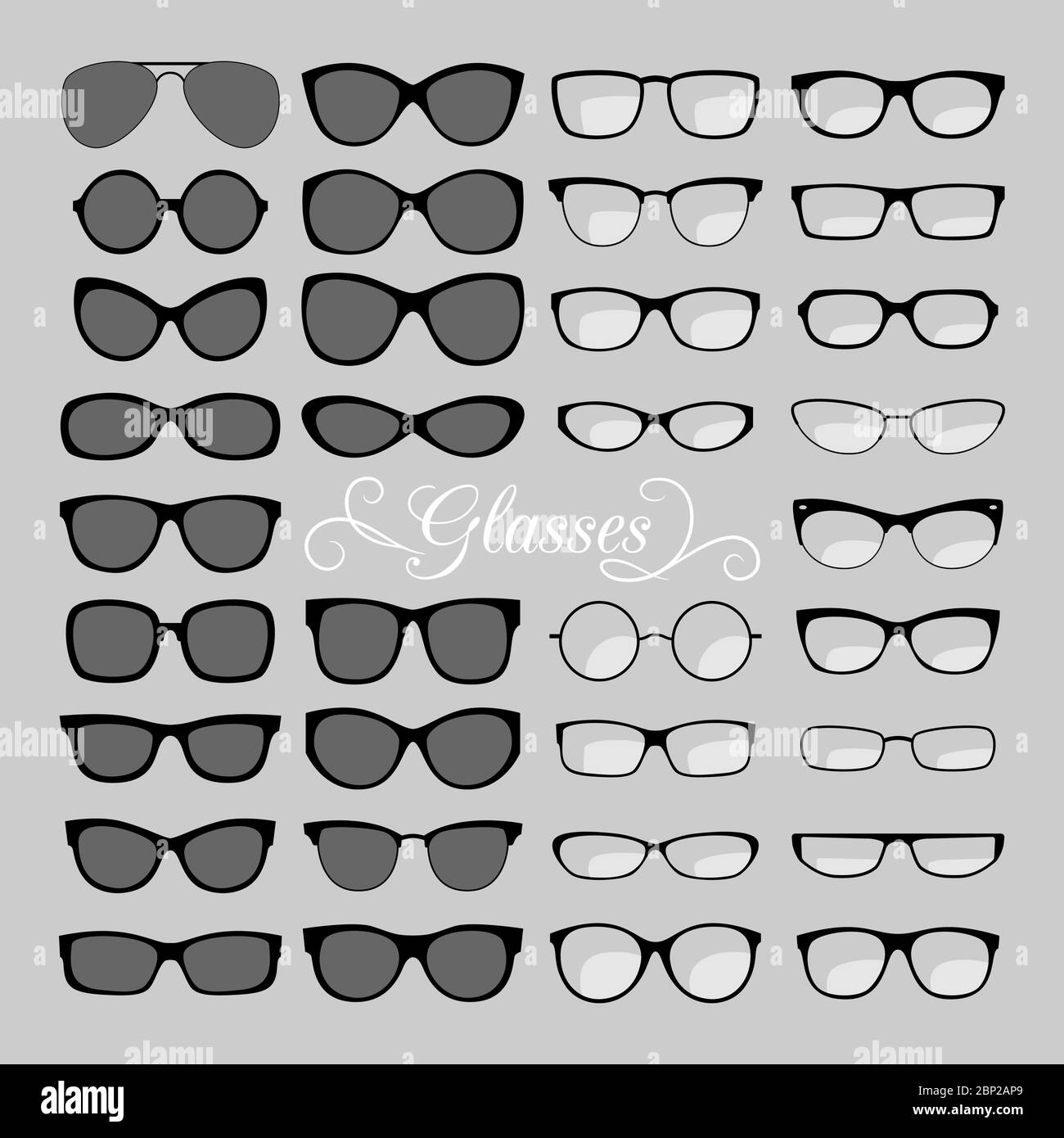 Glasses Set Black And Fashion For Men And Women Eyes Glasses Optical Eyeglasses And