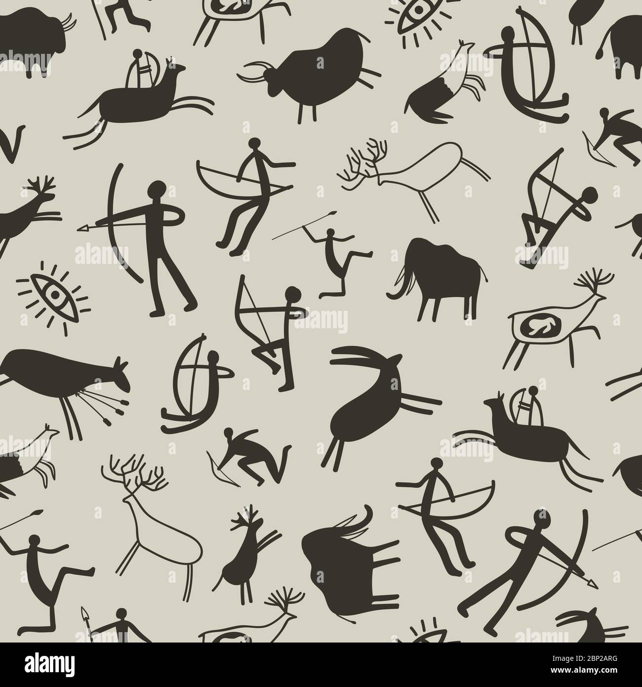 Prehistoric Cave Art Symbols
