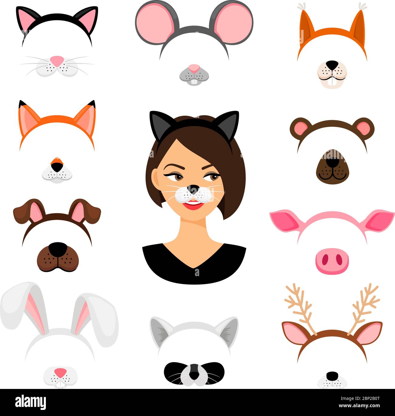 Girl squirrel Cut Out Stock Images & Pictures - Alamy