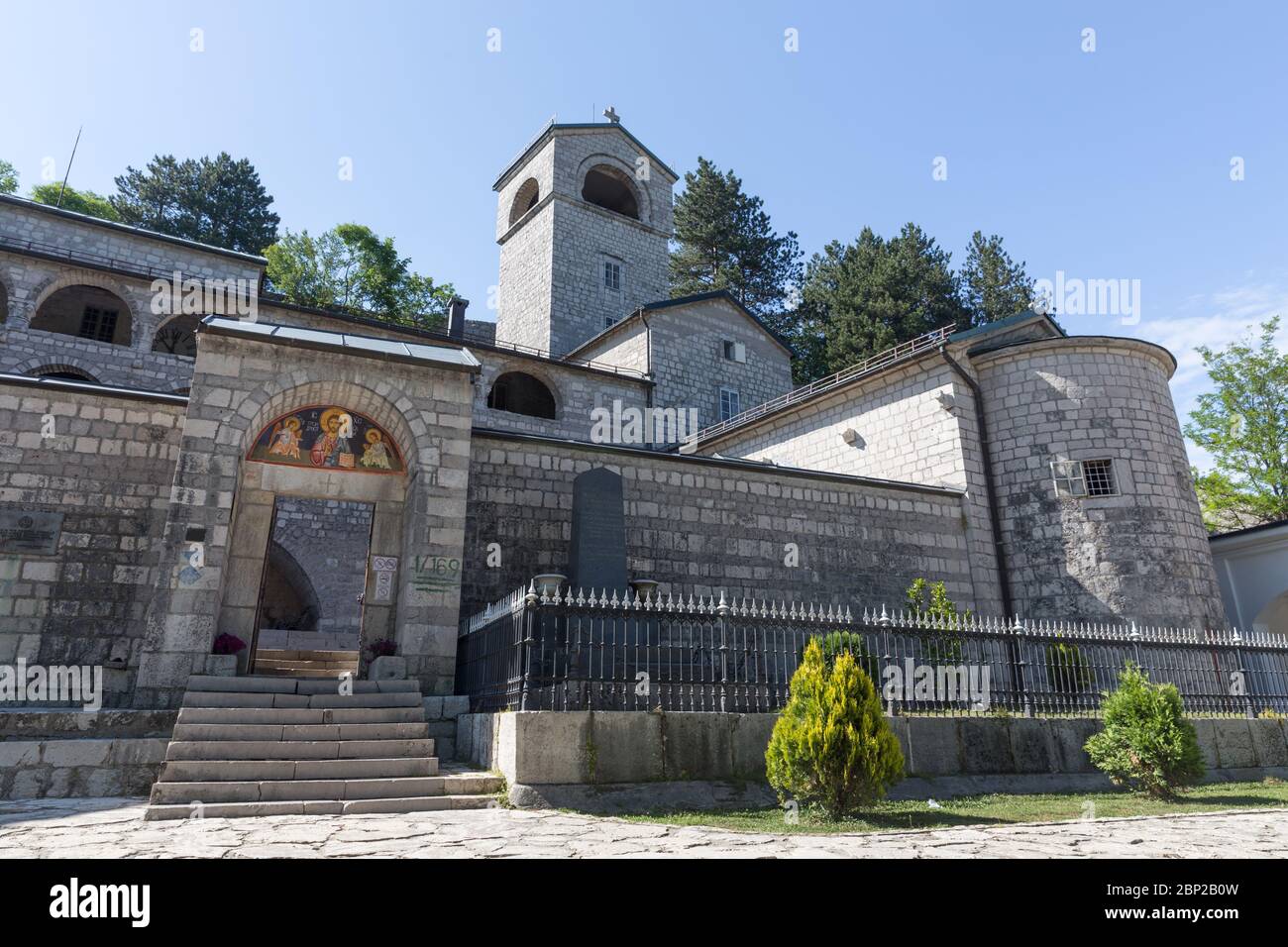 The cetinje Monastery, in Cetinje, in Montenegro Stock Photo - Alamy