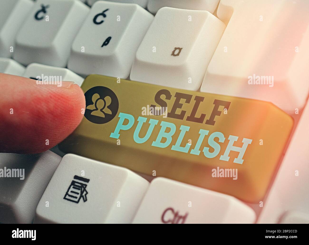 Writing note showing Self Publish. Business concept for writer publish ...