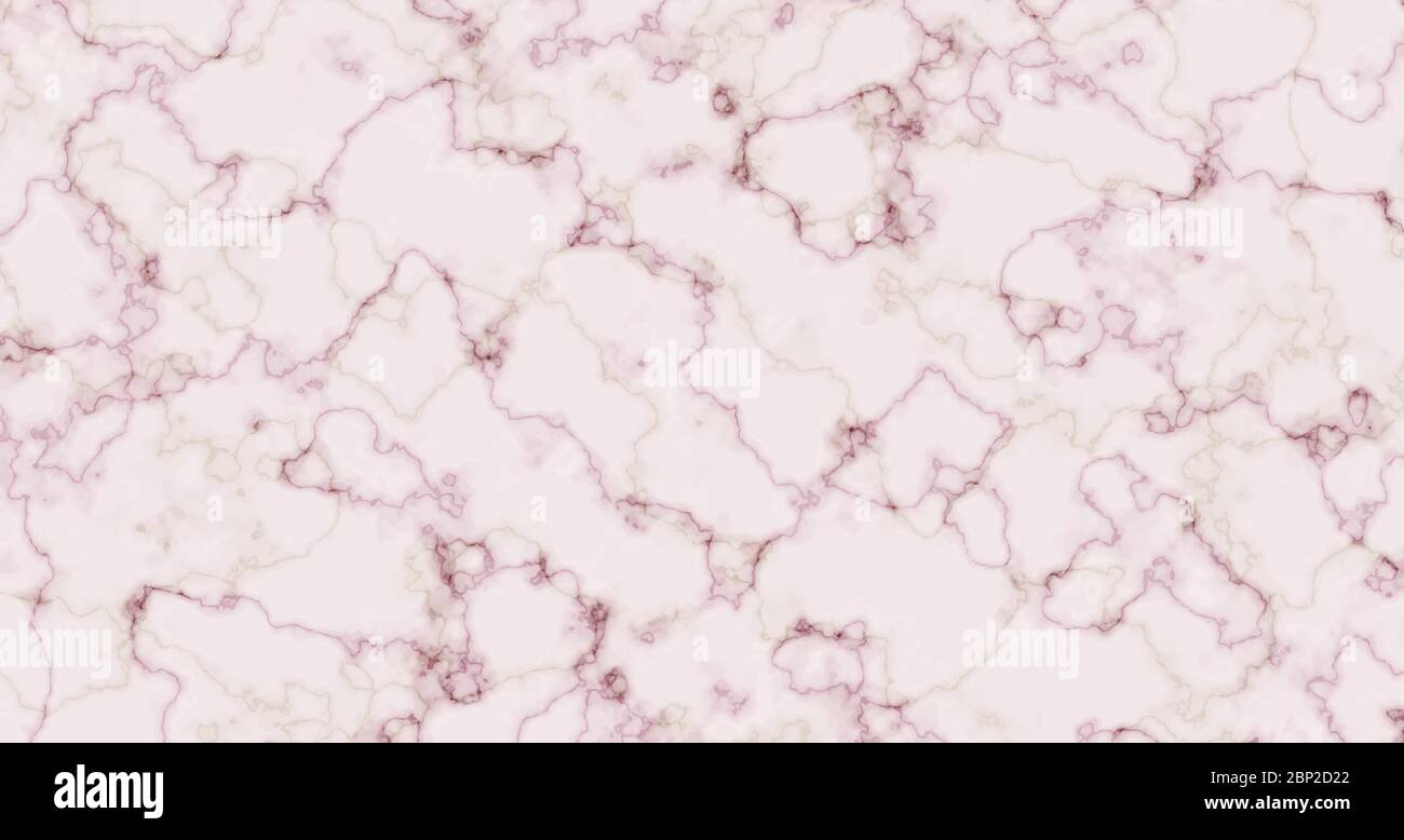 Marble with pink veins on white background. Template for wedding ...