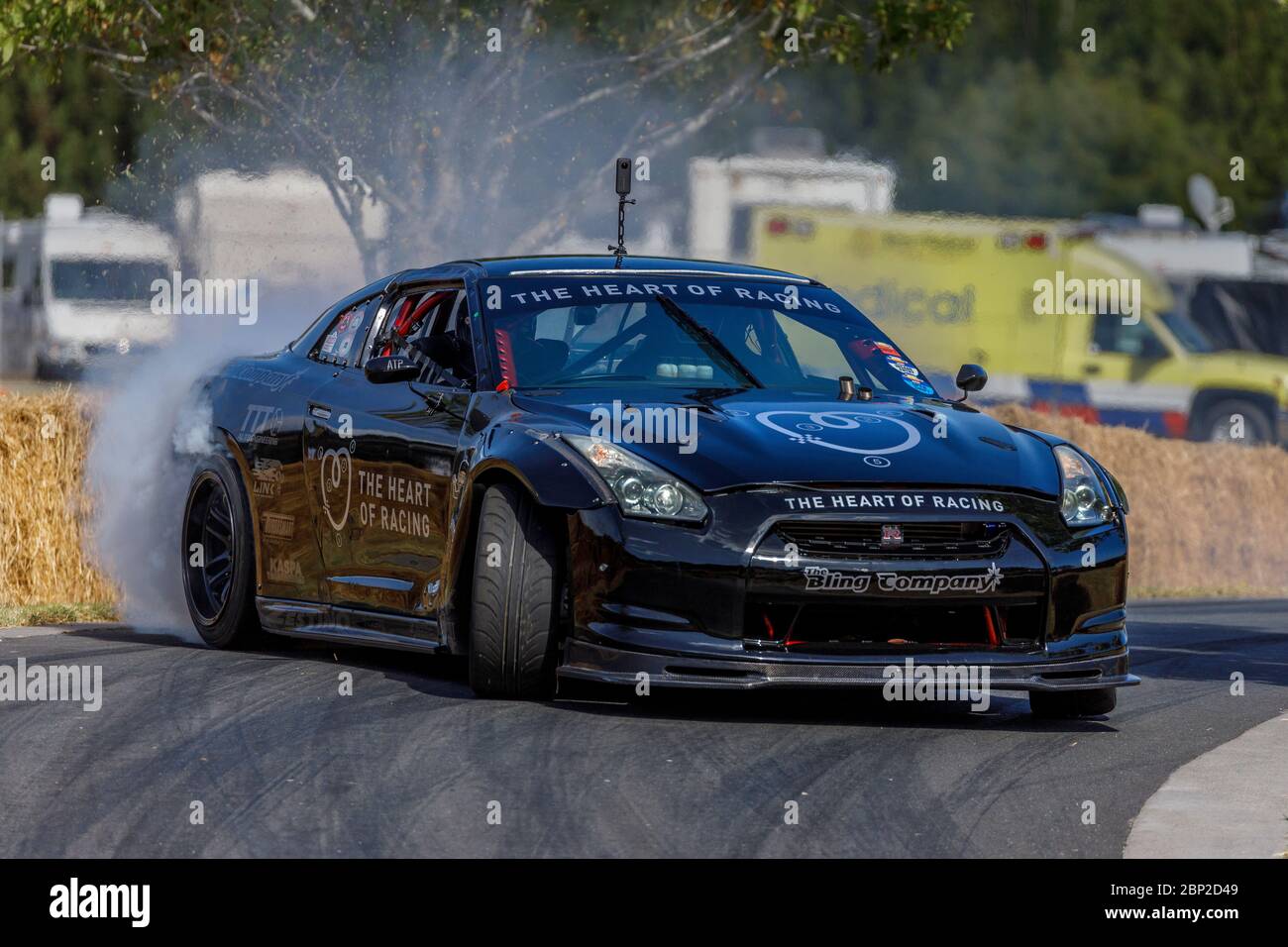 Darren Kelly in his 2011 TTT Auto Engineering Nissan R35 GTR 900hp ...