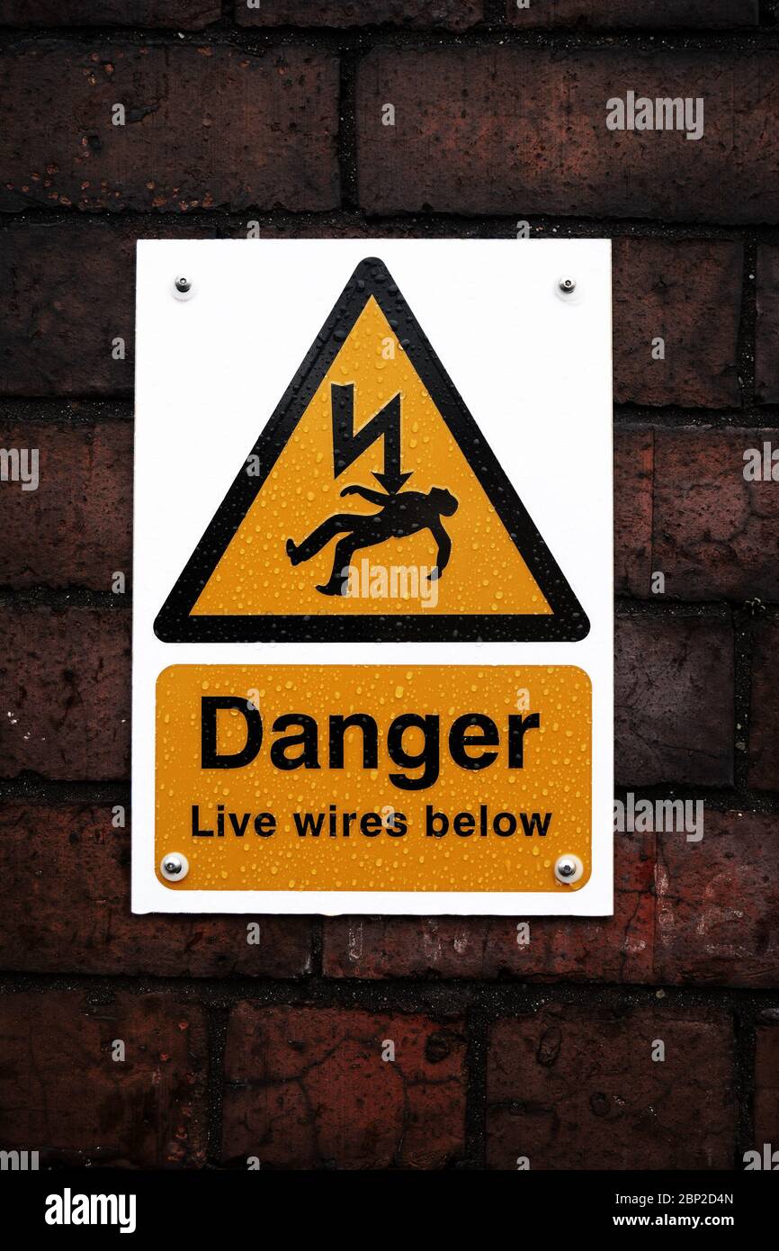 Electrical danger hi-res stock photography and images - Alamy