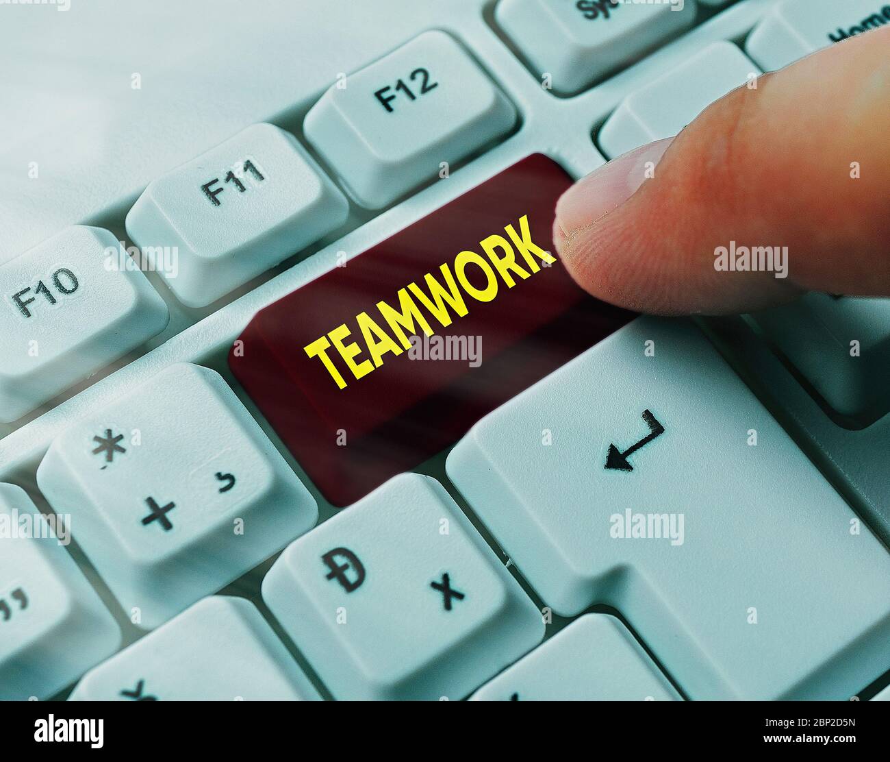 Word writing text Teamwork. Business photo showcasing combined action ...