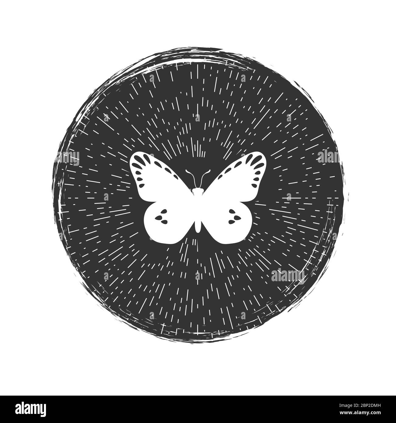 Butterfly effect concept Stock Vector Images - Alamy