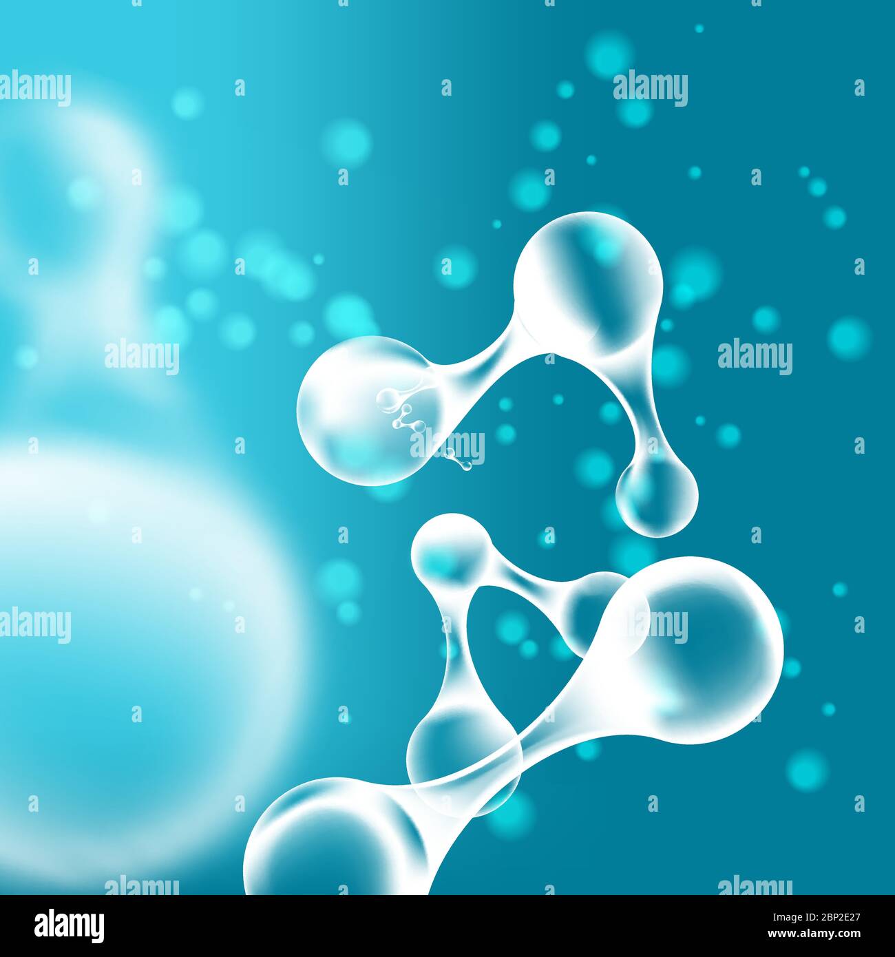 Molecules and chemical formulas Stock Vector Image & Art - Alamy