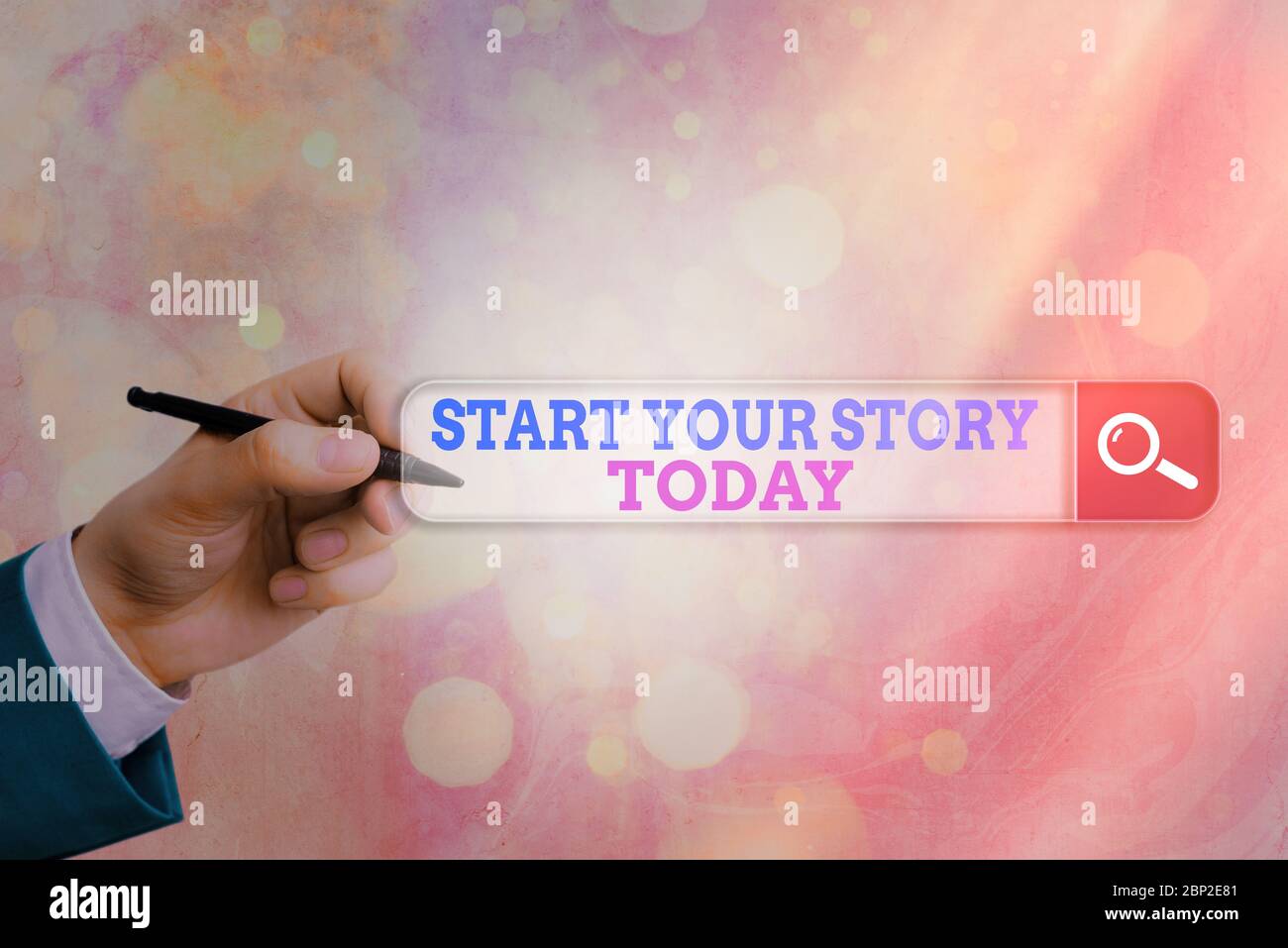 Conceptual hand writing showing Start Your Story Today. Concept meaning ...