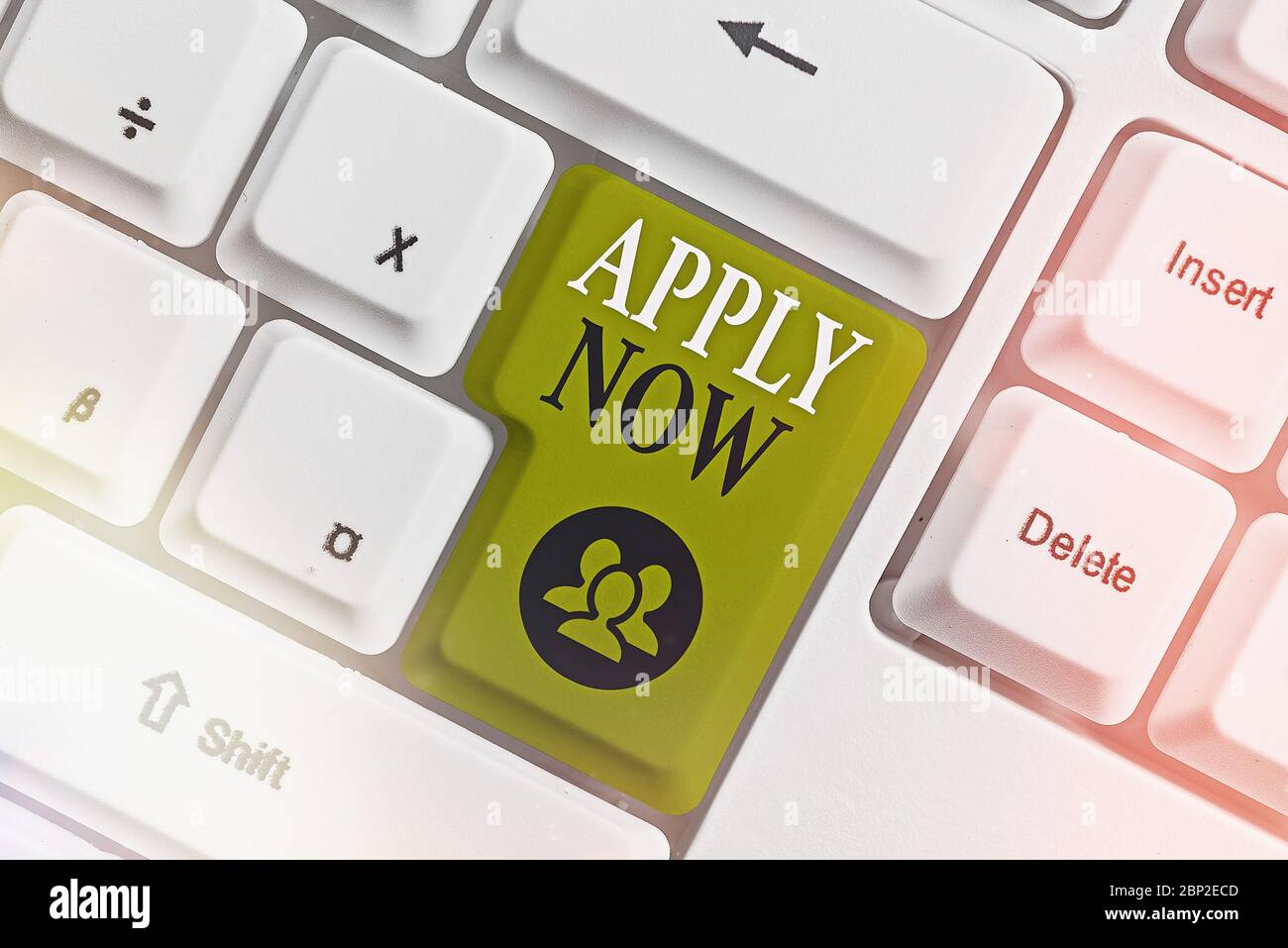 Conceptual hand writing showing Apply Now. Concept meaning request ...