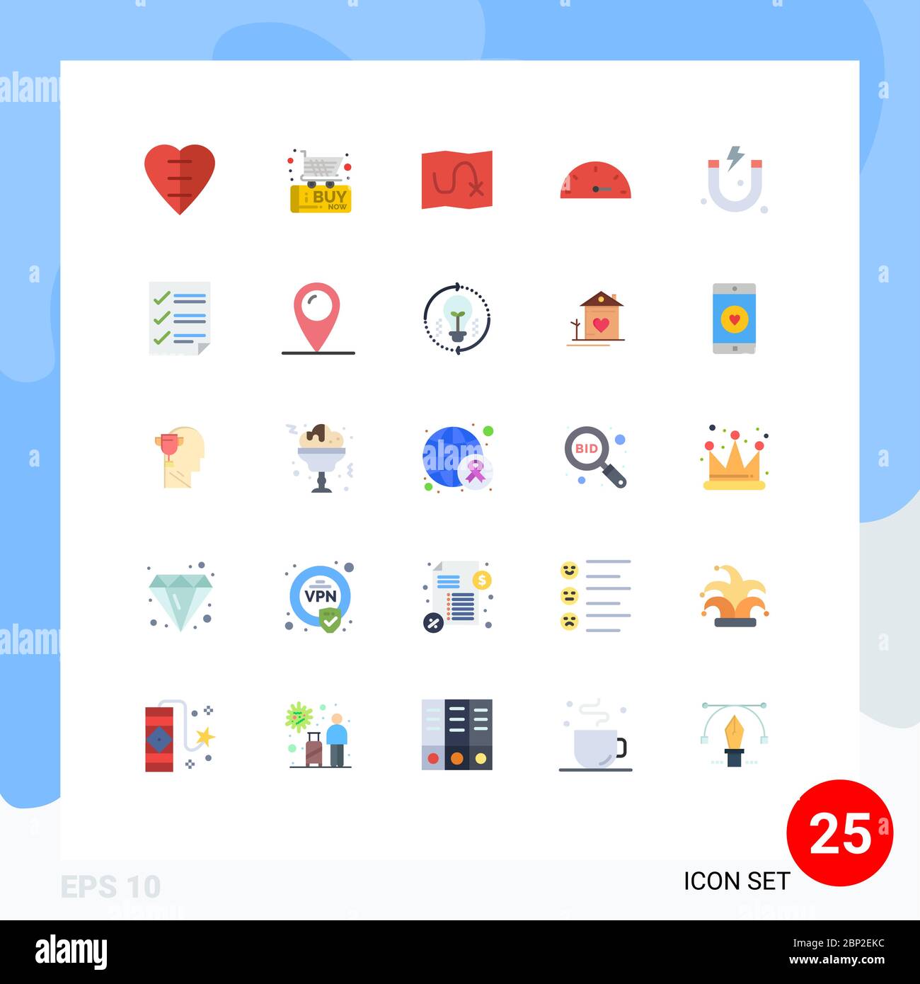 Attraction map Stock Vector Images - Alamy