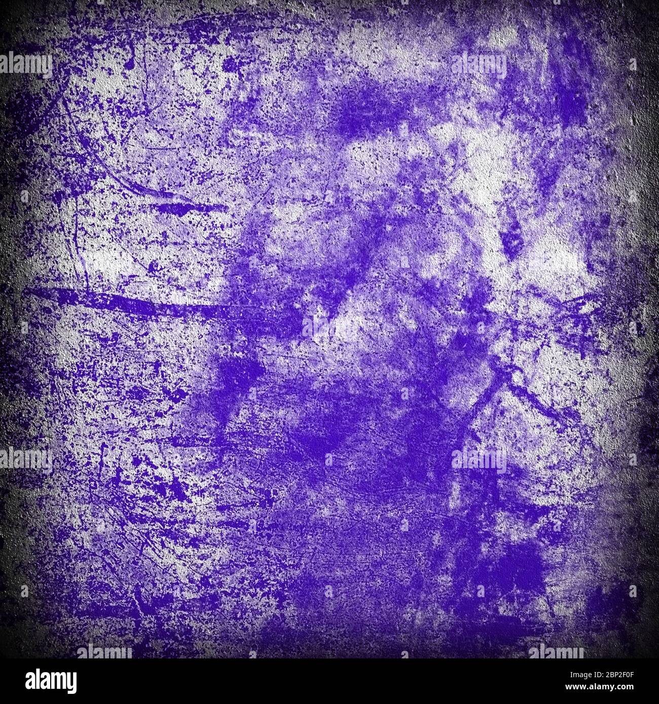 Blue abstract wall art image Stock Photo - Alamy