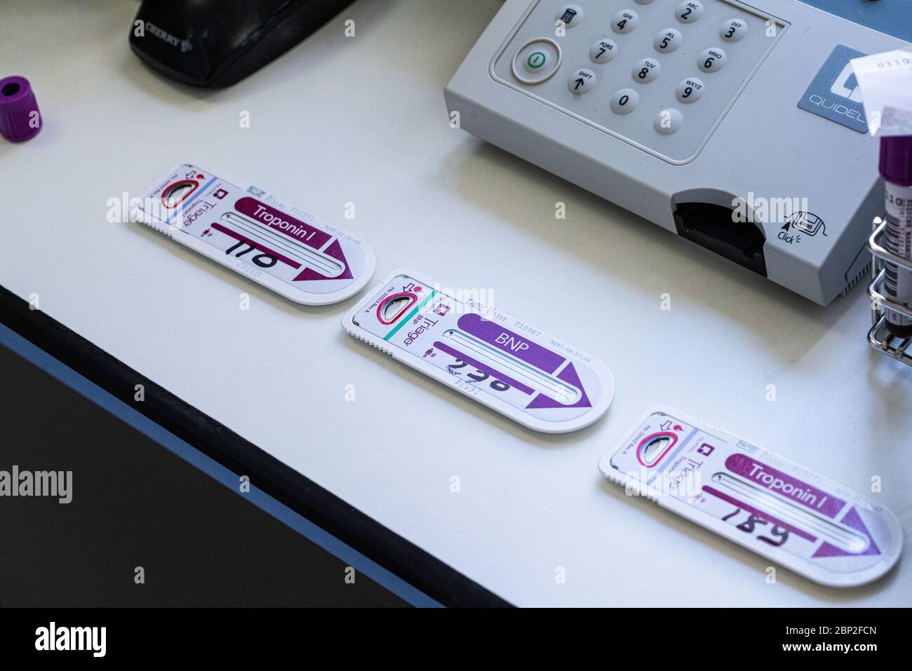 Troponin, prescribed blood test if myocardial infarction is suspected ...
