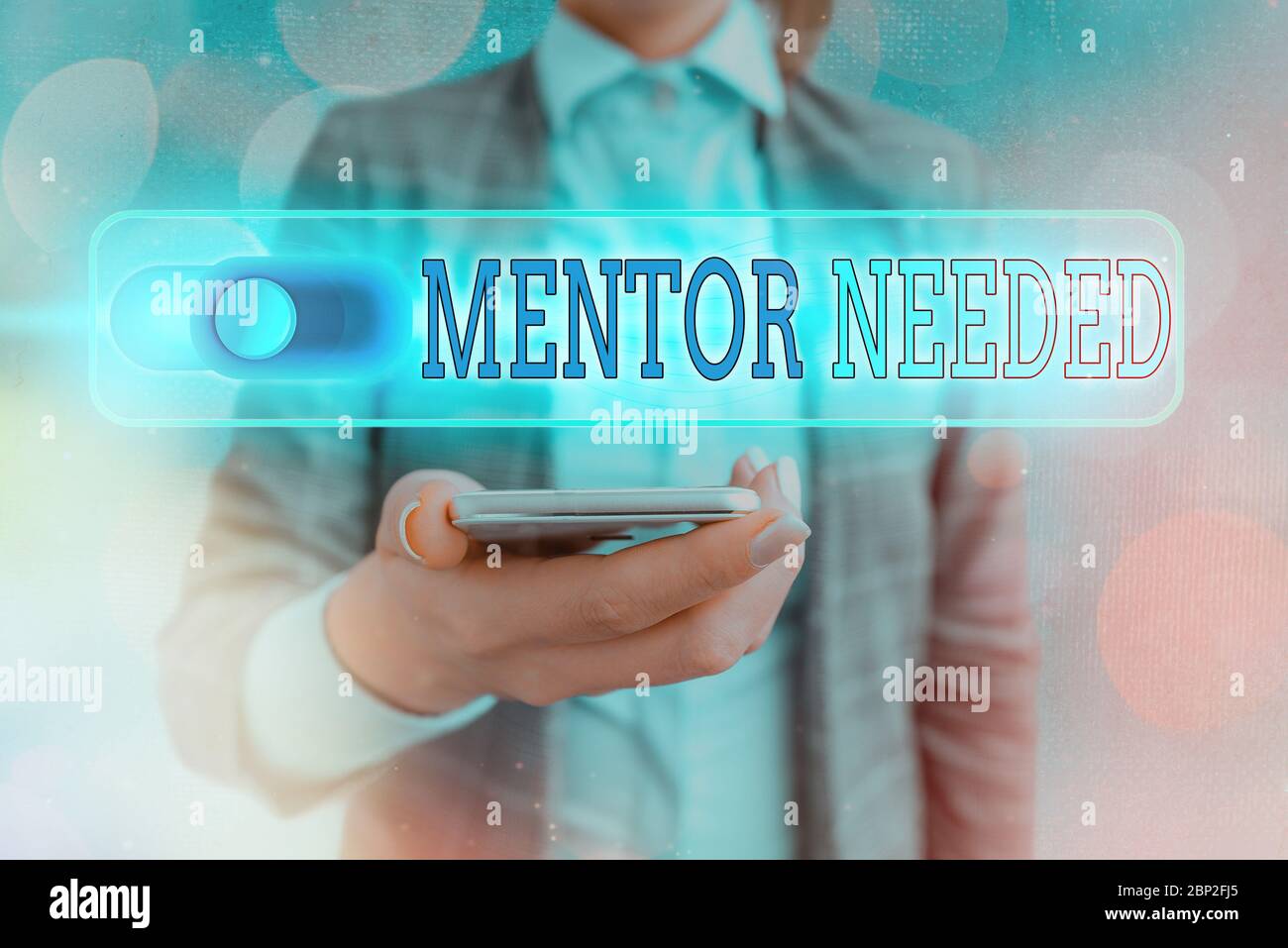 Text sign showing Mentor Needed. Business photo showcasing Employee ...