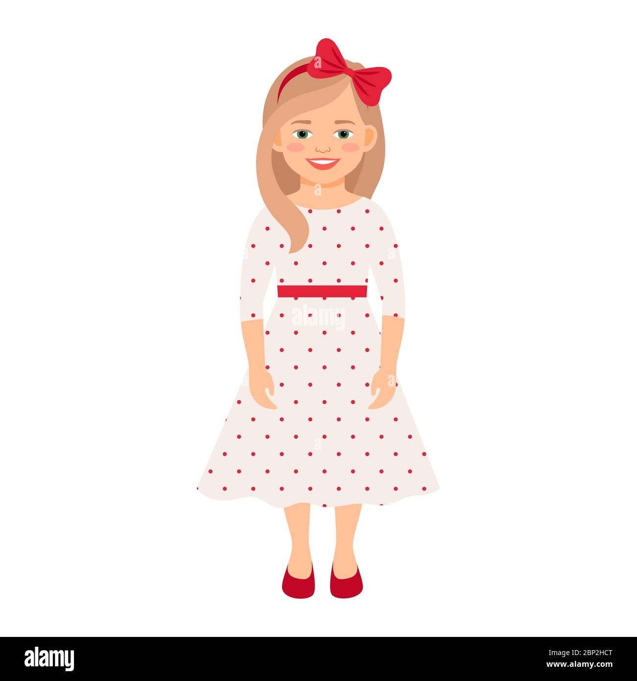 Girl Getting Dressed Clipart
