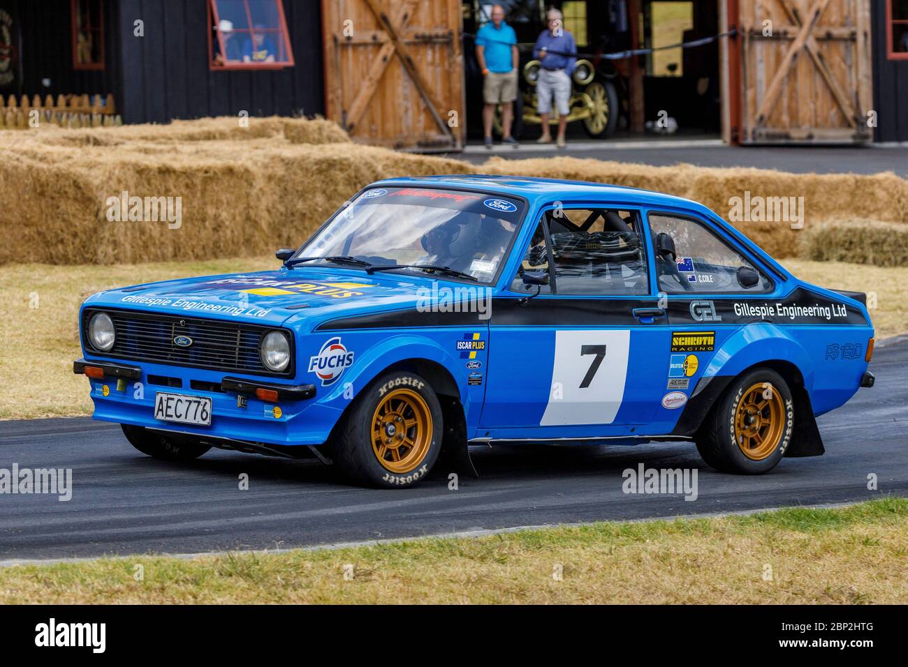 Colin Cole in his 1979 Ford Escort RS 1800 with Honda S2000 engine ...