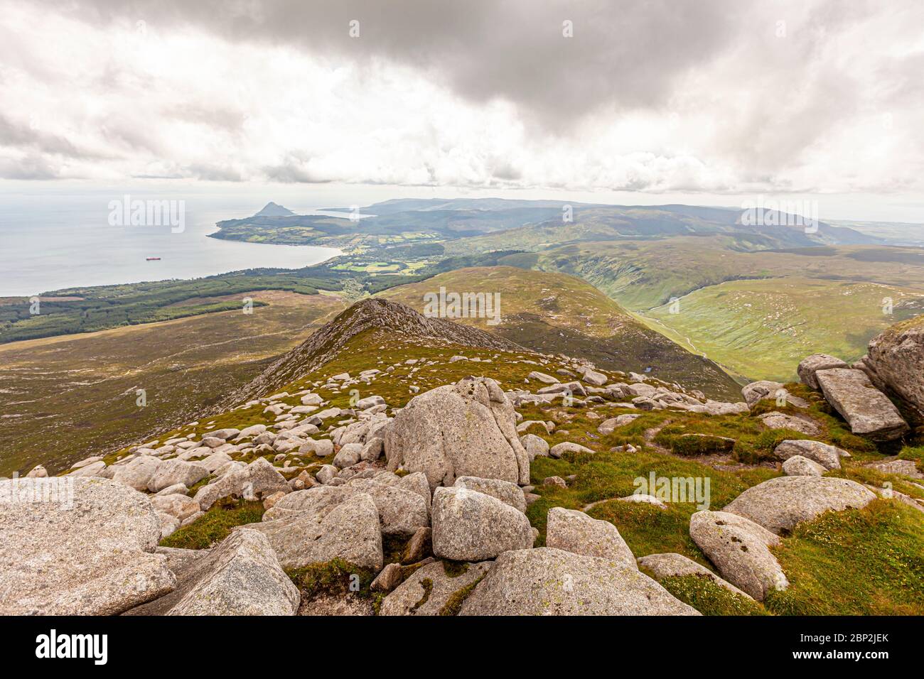 Goatfell on the Isle of Arran, Scotland Stock Photo - Alamy