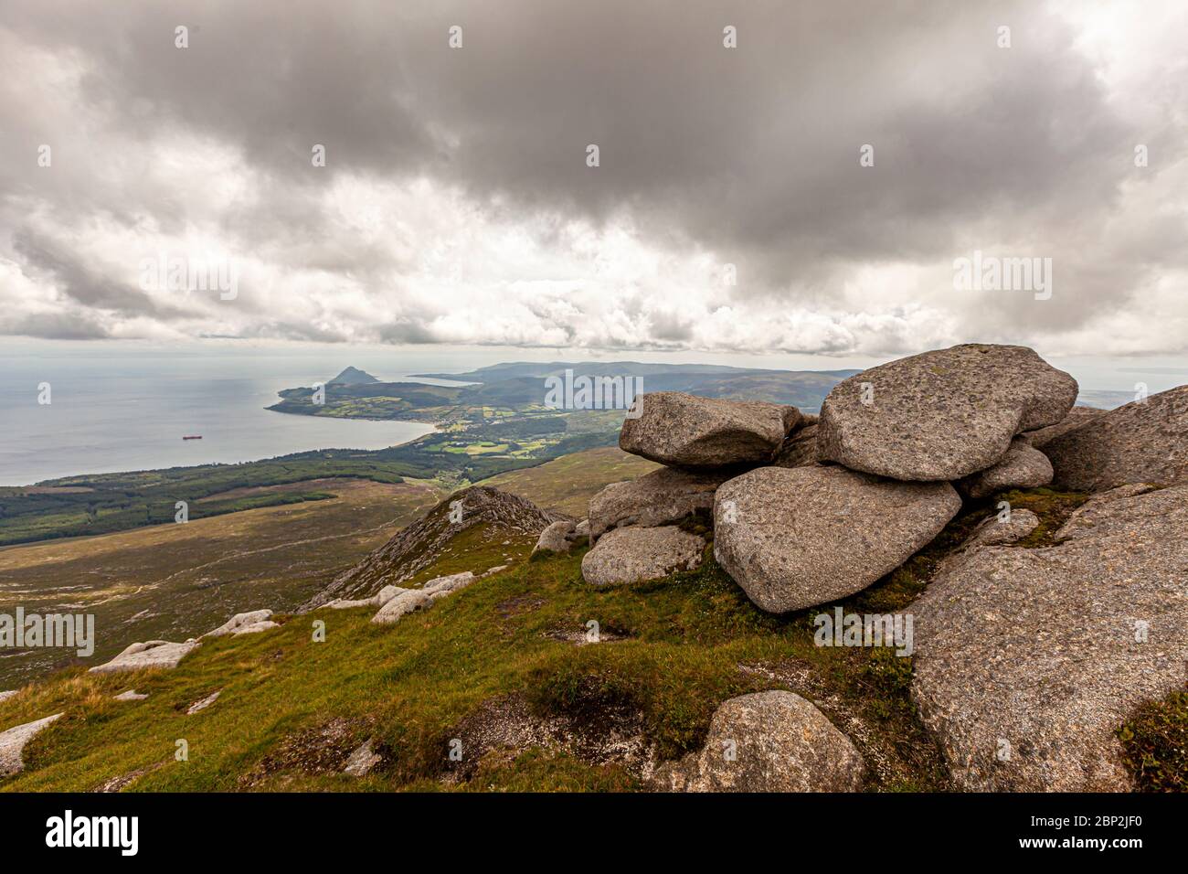 Goatfell on the Isle of Arran, Scotland Stock Photo - Alamy