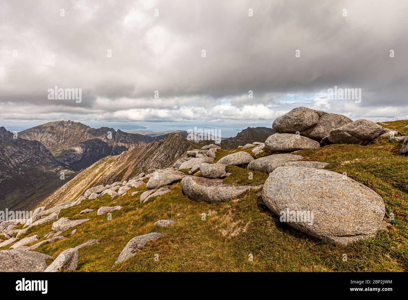Goatfell on the Isle of Arran, Scotland Stock Photo - Alamy