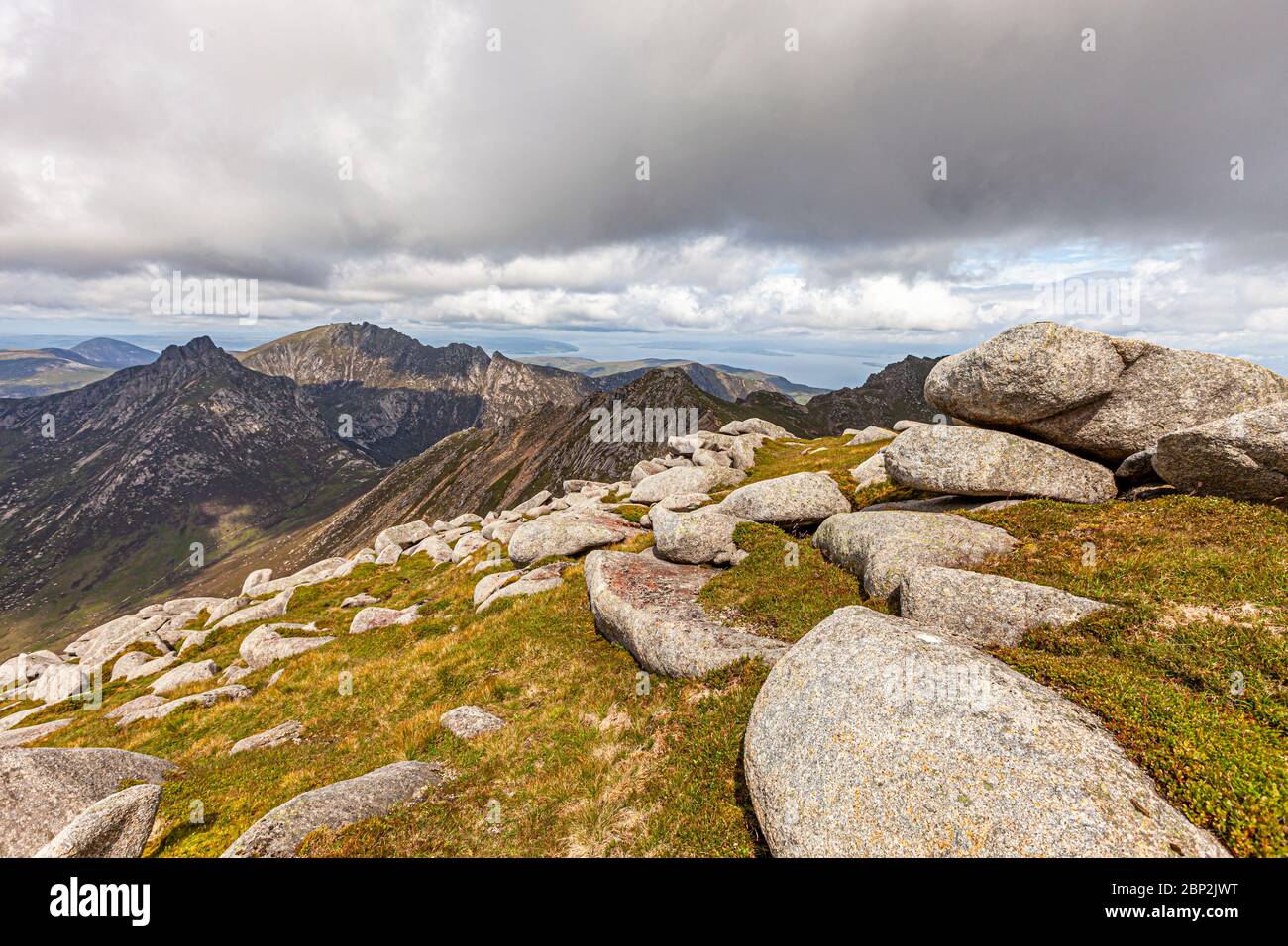 Goatfell on the Isle of Arran, Scotland Stock Photo - Alamy