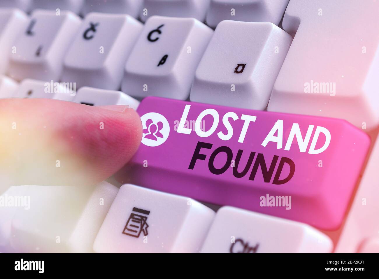 Handwriting text Lost And Found. Conceptual photo a place where lost ...