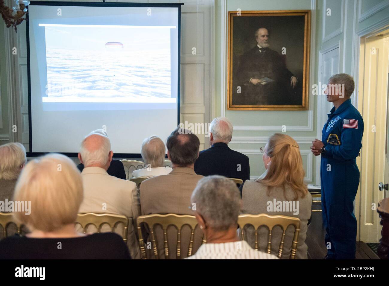 NASA astronauts Mark Vande Hei and Jose Acaba spoke about their ...