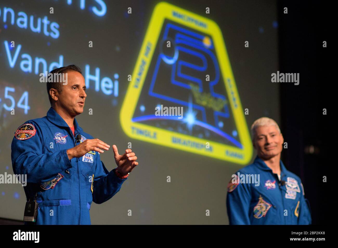 On June 15, 2018, NASA astronauts Joe Acaba and Mark Vande Hei gave a ...