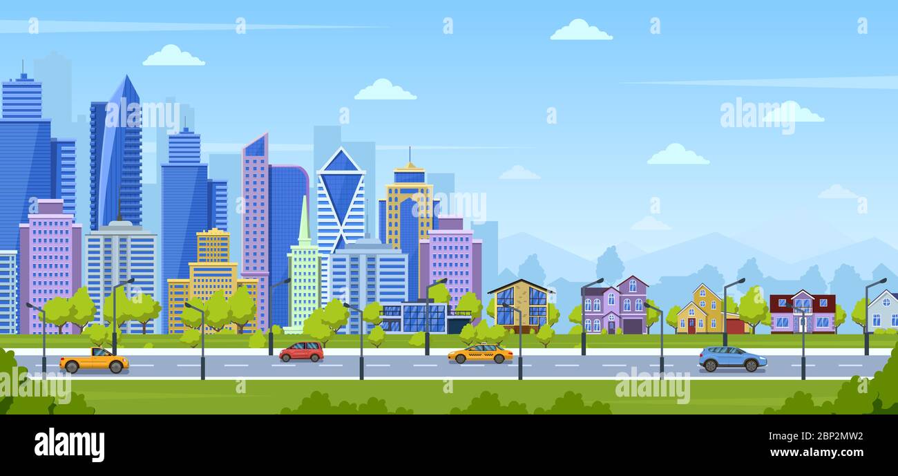 2d City View Isometric City View :: Behance