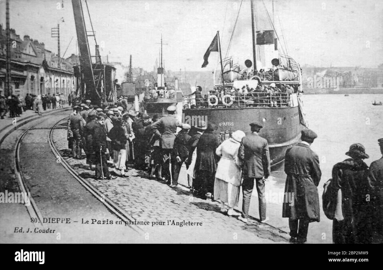 Postcard england vintage Black and White Stock Photos & Images - Alamy