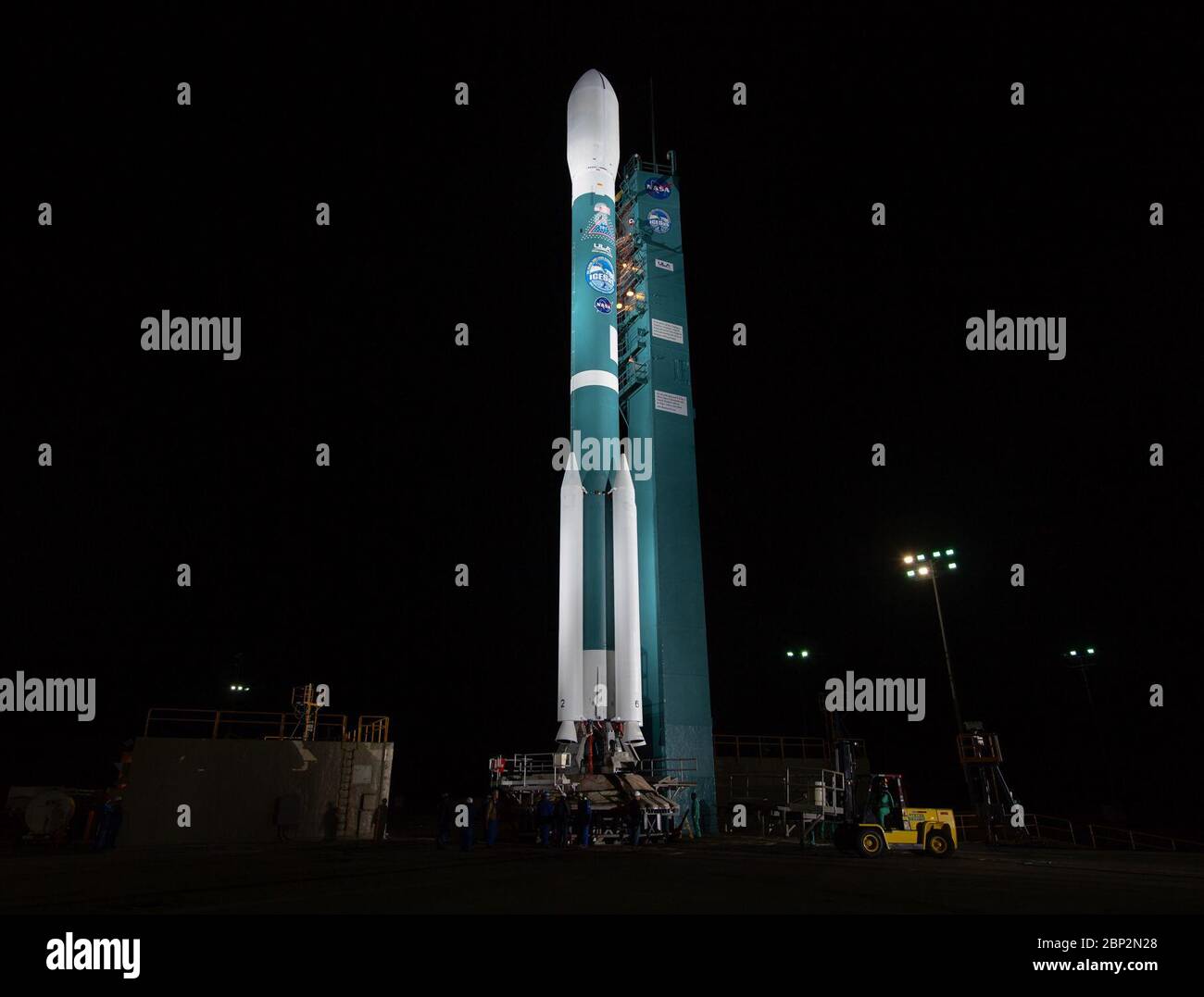 ICESat-2 Prelaunch The United Launch Alliance (ULA) Delta II rocket ...