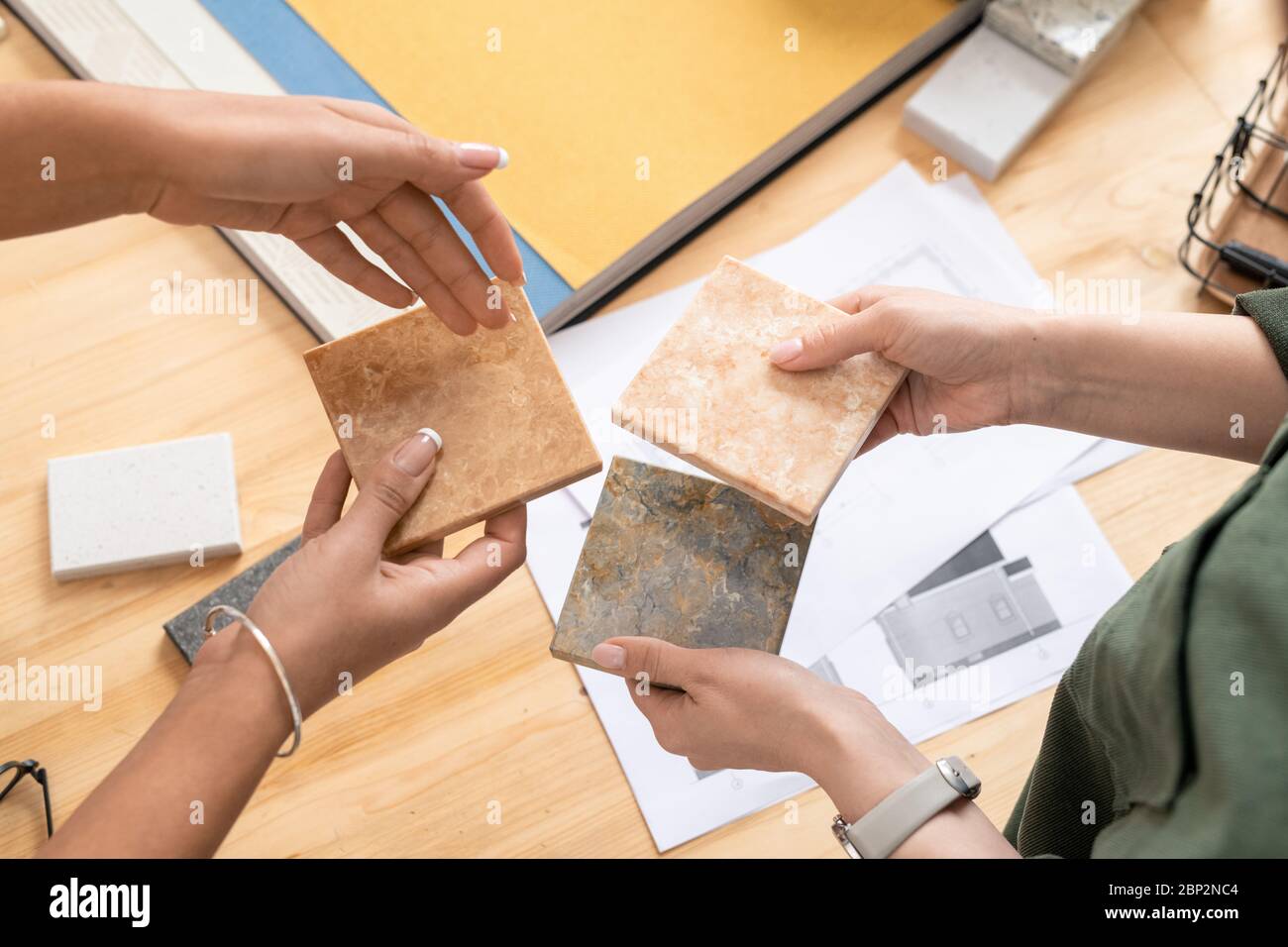 Marble samples hi-res stock photography and images - Alamy