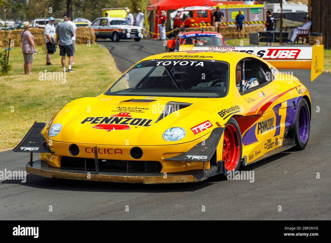 1994 Pikes Peak World Record Toyota Celica with driver Rod Millen. 2.1 ...