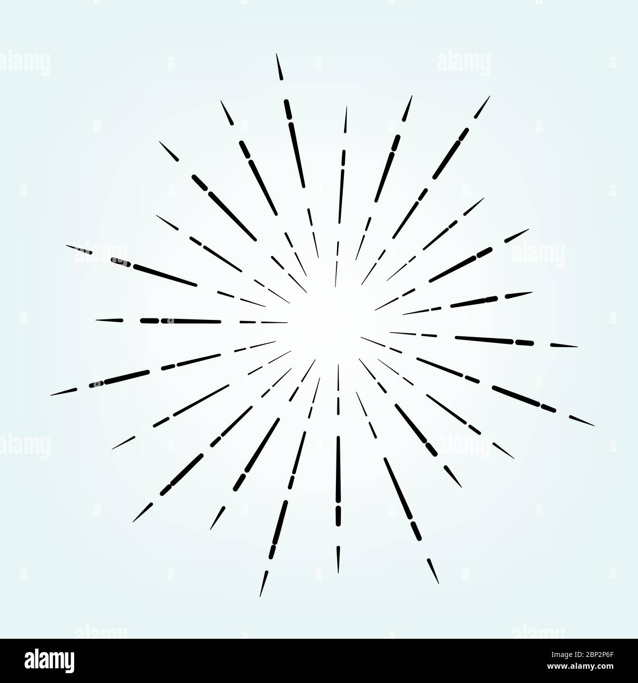 Abstract radial sunburst pattern Stock Vector Images - Alamy