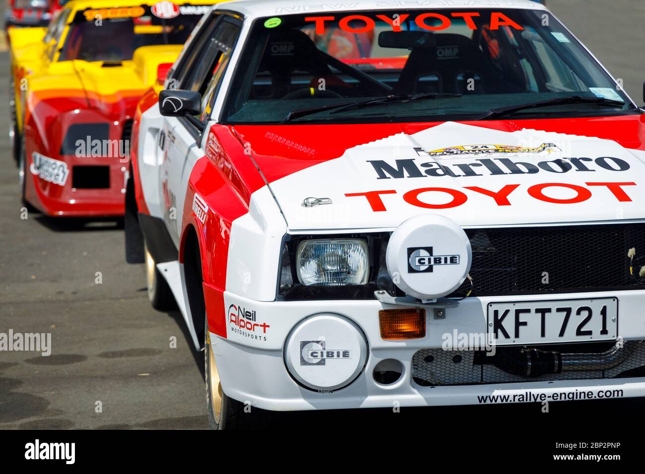 Ross Clarke's 1983 Toyota Celica TA64 Turbo Group B rally car Stock ...