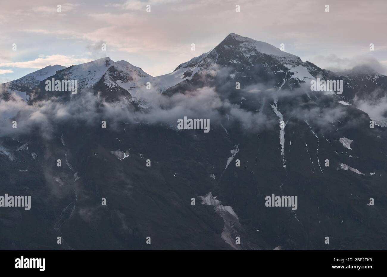 Alpine sunset view hi-res stock photography and images - Alamy