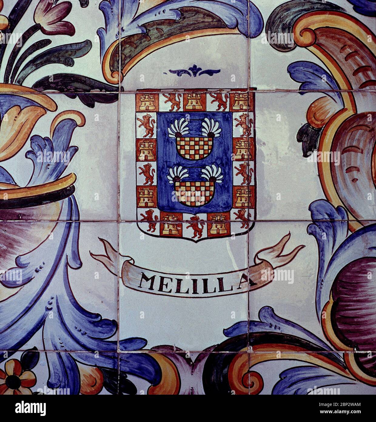 ESCUDO DE MELILLA Stock Photo - Alamy