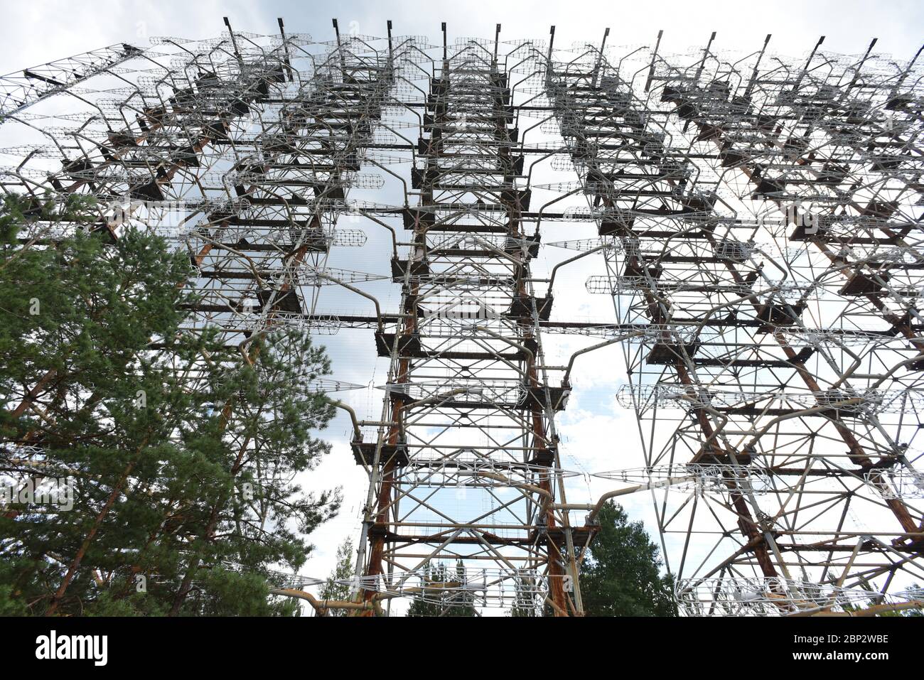 Duga was a Soviet over-the-horizon (OTH) radar system. Military antenna ...