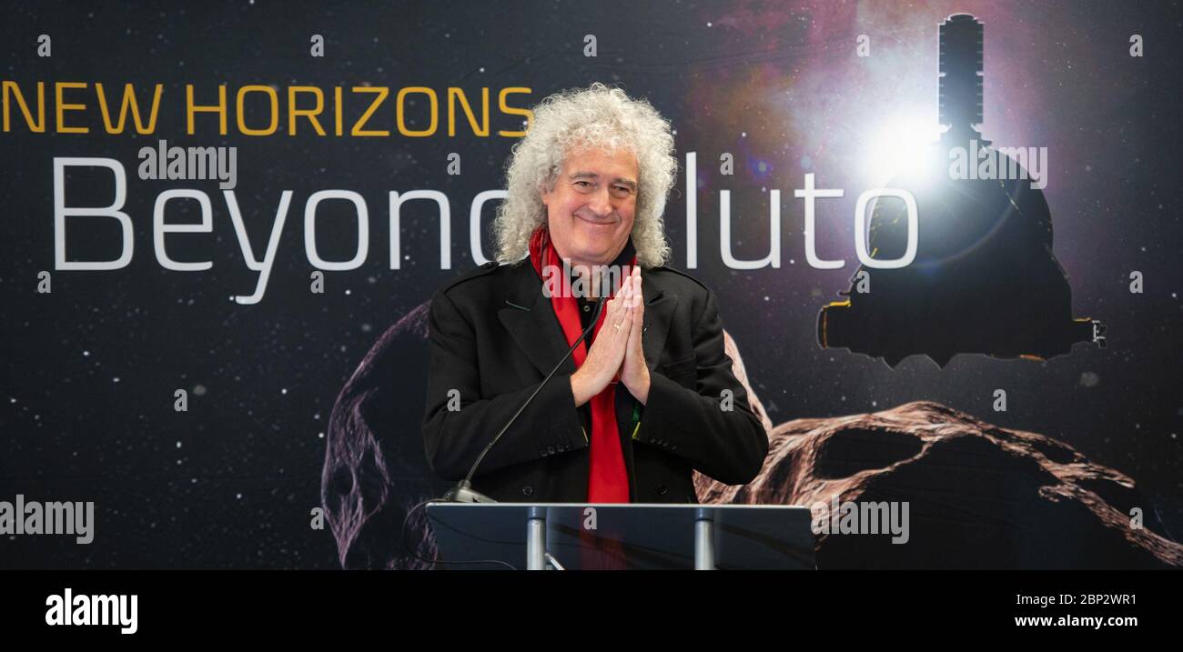 Brian May, lead guitarist of Queen and astrophysicist, discusses the New Horizons spacecraft’s ...