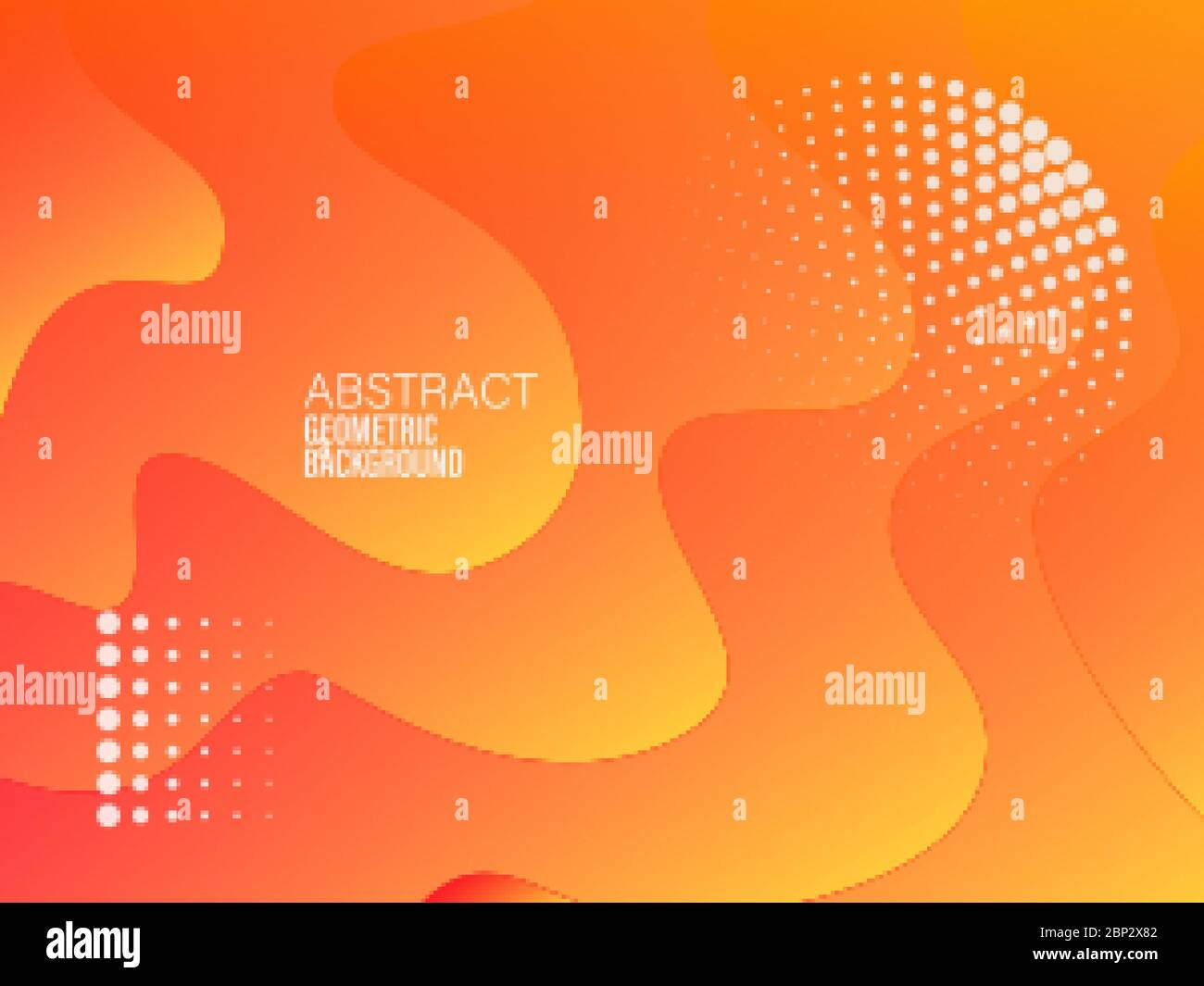 Colorful geometric background. Fluid shapes composition. Eps10 vector ...