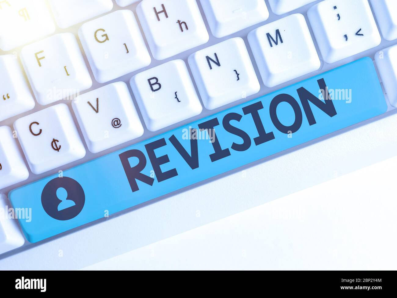 Text sign showing Revision. Business photo showcasing action of ...