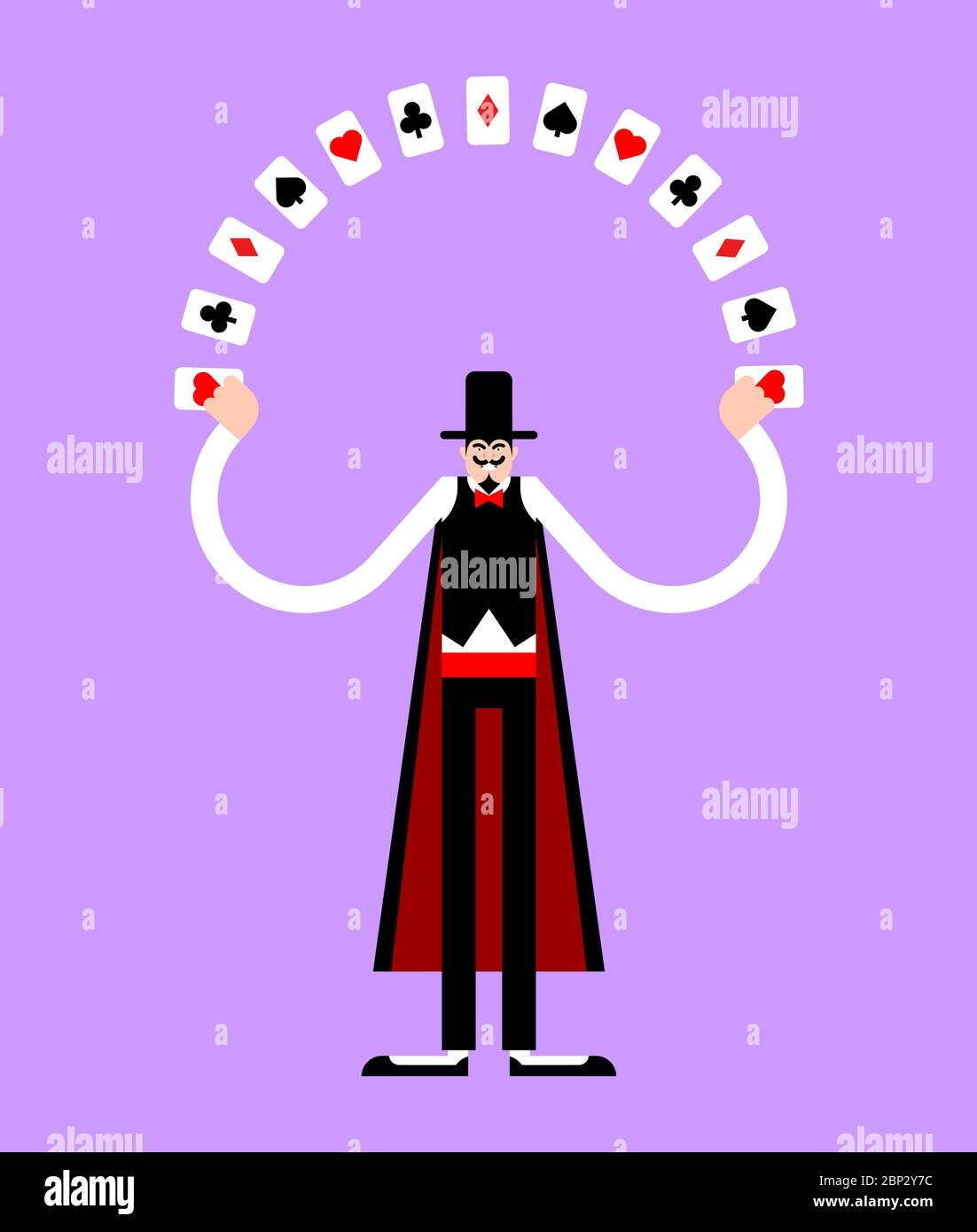 Deck cards cutout Stock Vector Images - Alamy