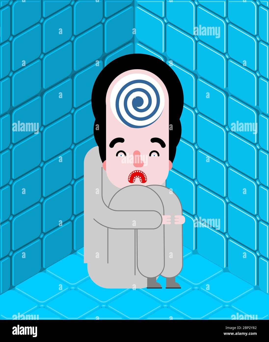 Psychopath cartoon hi-res stock photography and images - Alamy