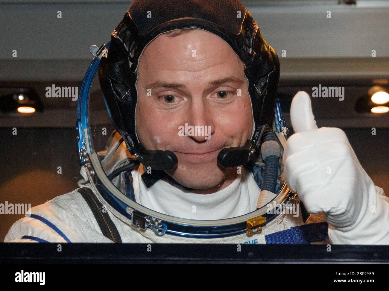 Expedition 59 Preflight Expedition 59 astronaut Nick Hague of NASA ...