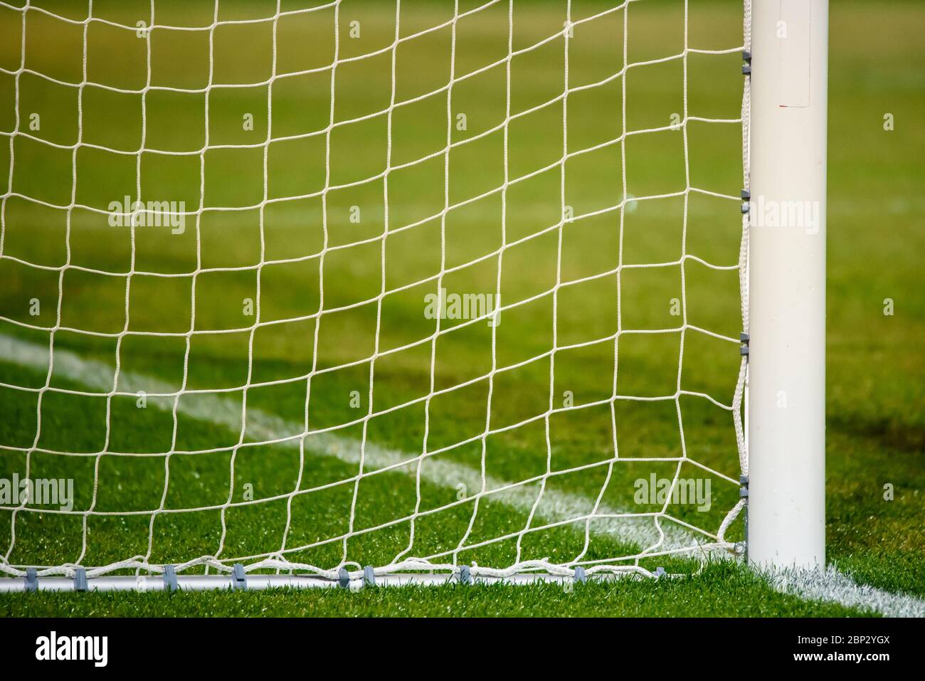 Half football net hi-res stock photography and images - Alamy