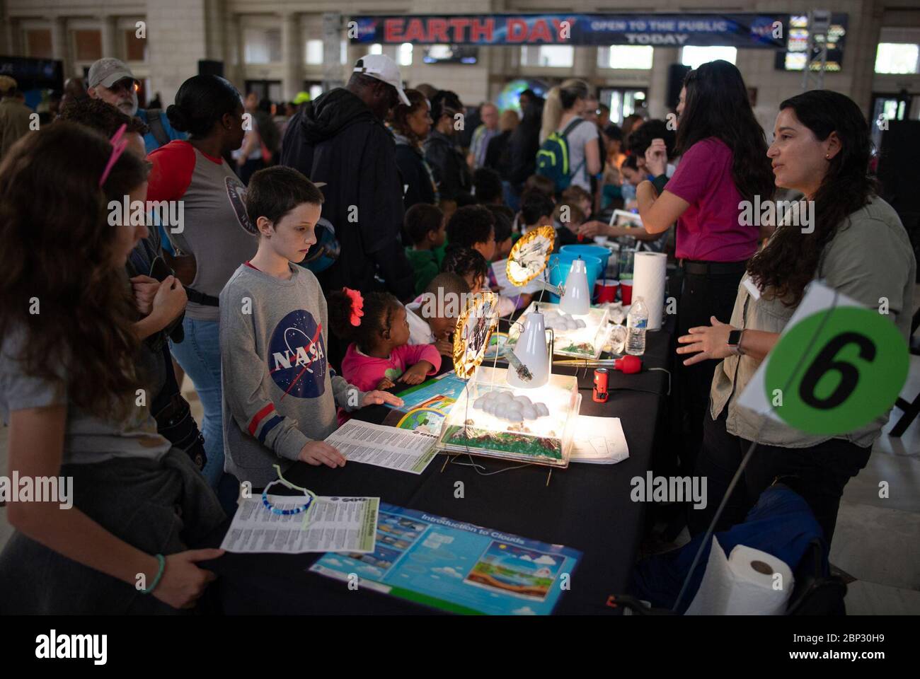 On April 22, 2019, NASA showcased its Earth science research at Union ...