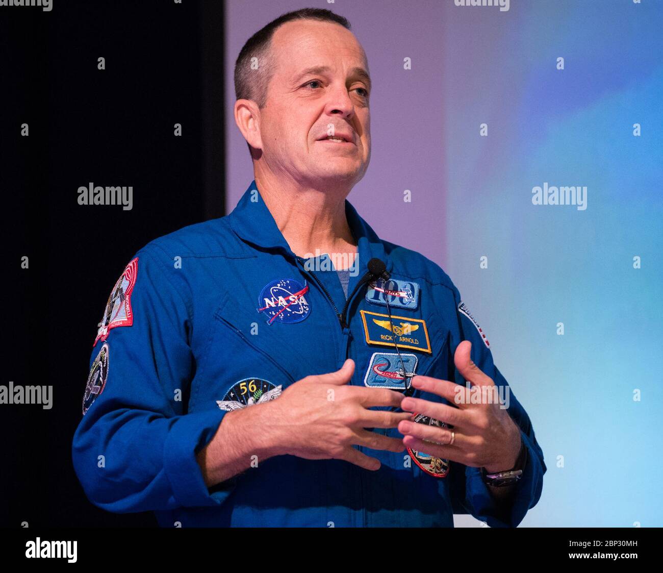 On May 2, 2019, NASA astronaut Ricky Arnold spoke about his 197-day ...