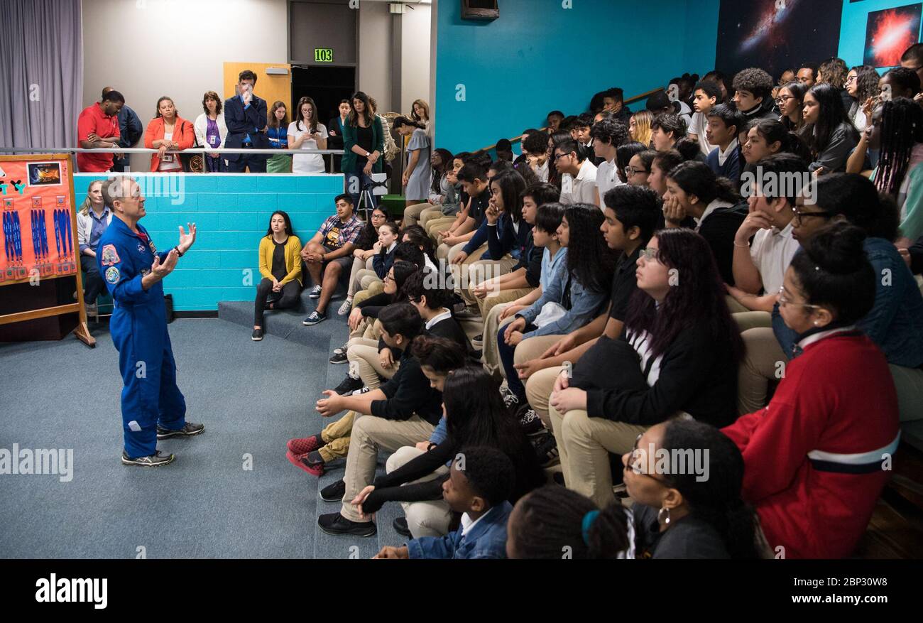 On May 3, 2019, NASA astronaut Ricky Arnold shared his experiences from ...